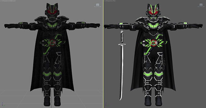 Kamen Rider Tycoon Bujin 3D Model 3D model | CGTrader
