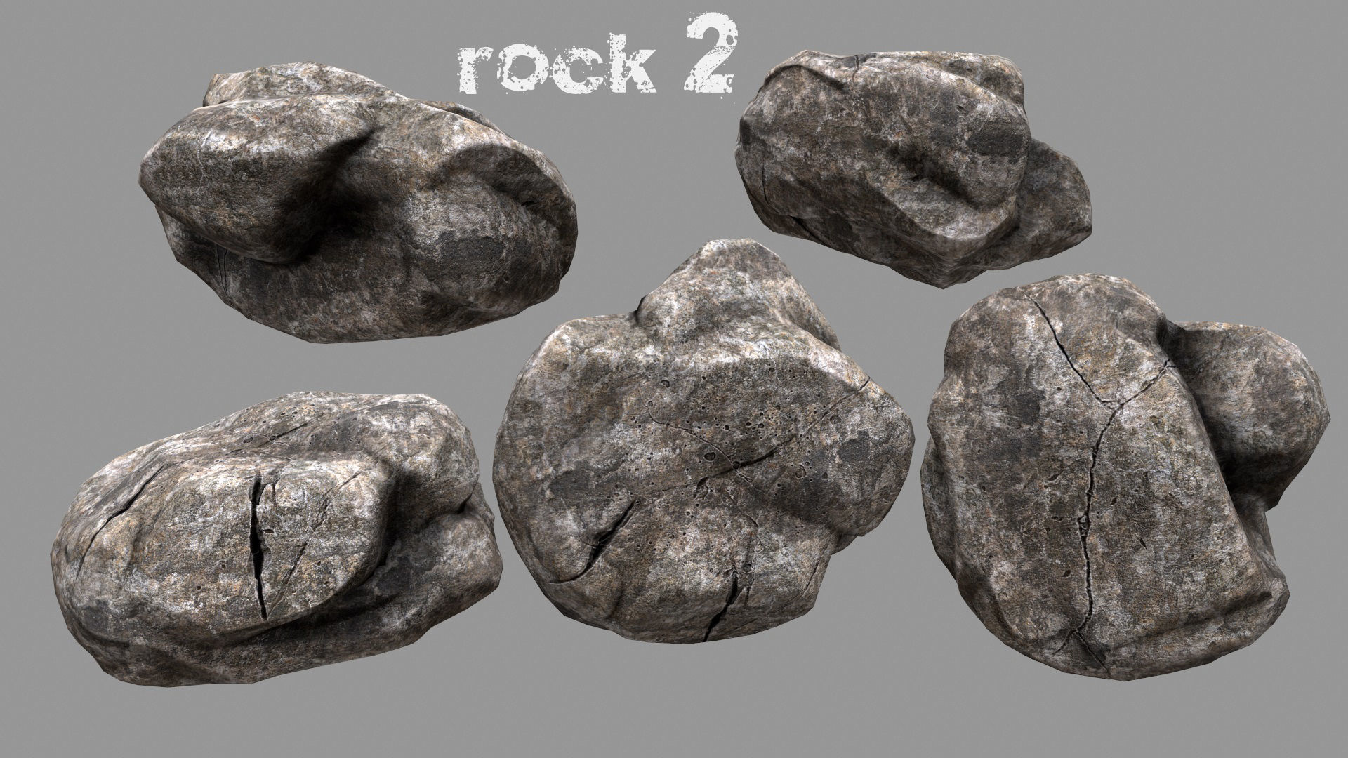 3D model Rocks rock texture VR / AR / low-poly | CGTrader