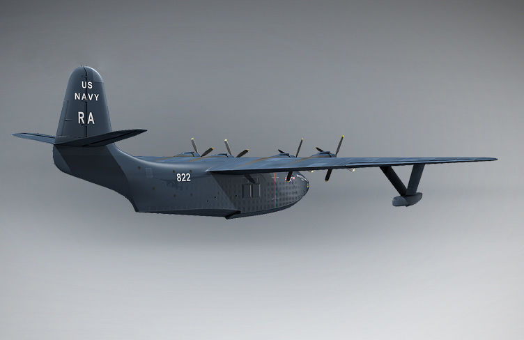 Martin JRM Mars 3D model | CGTrader