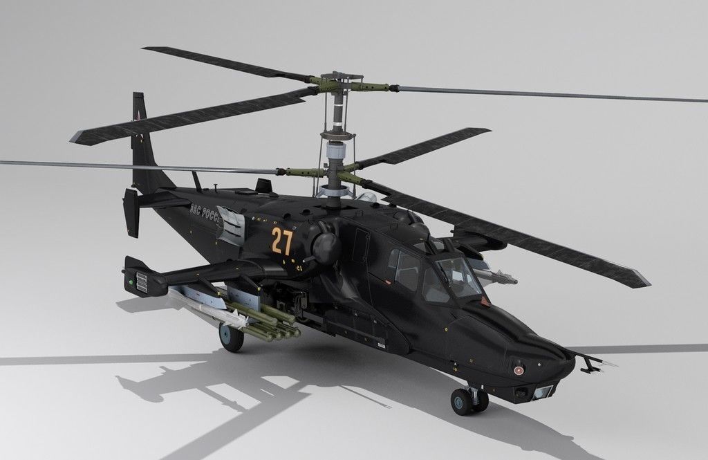 Kamov Ka-50 Hokum 3D model | CGTrader
