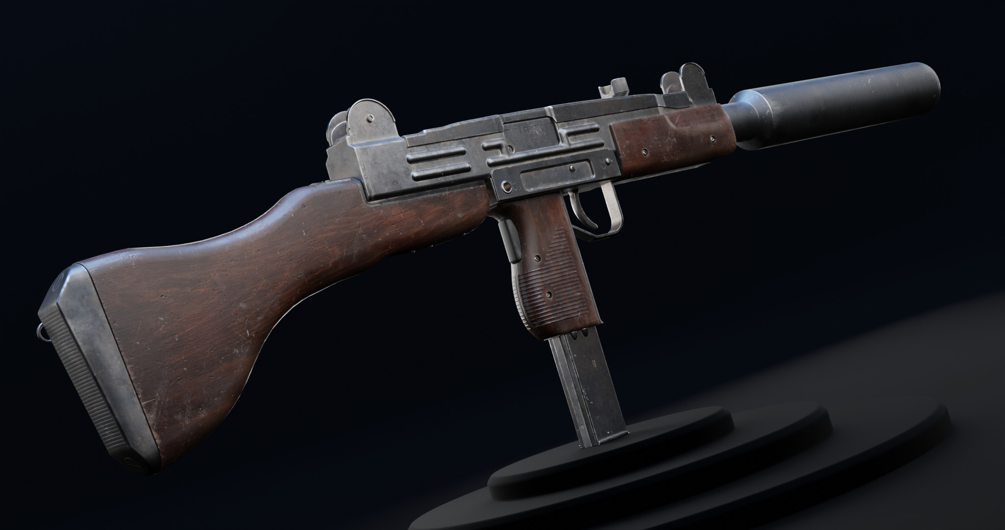3D model UZI - Game Ready VR / AR / low-poly | CGTrader