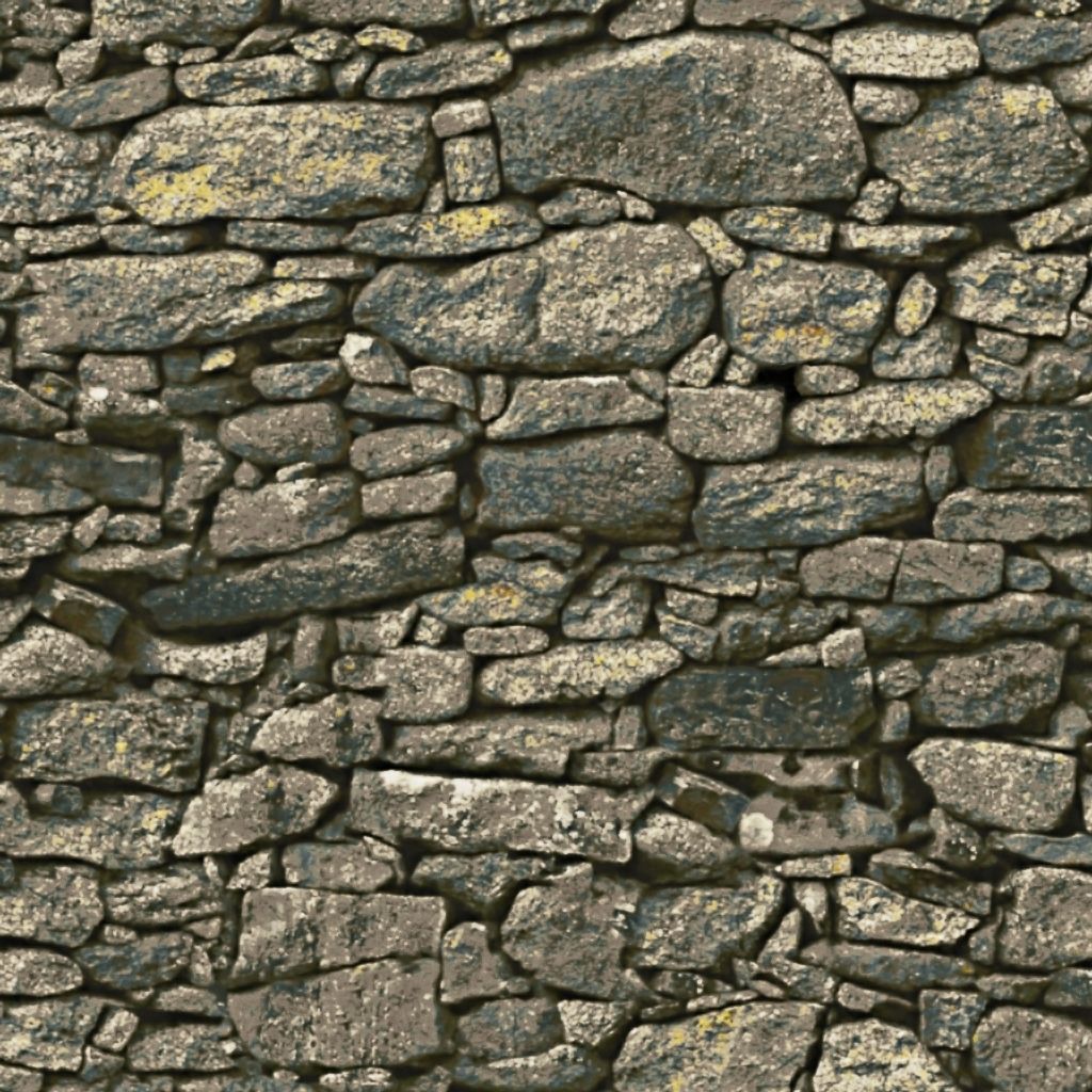 Tileable Stonewall Set 3D model | CGTrader