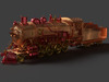 3D model Steam locomotive train VR / AR / low-poly | CGTrader
