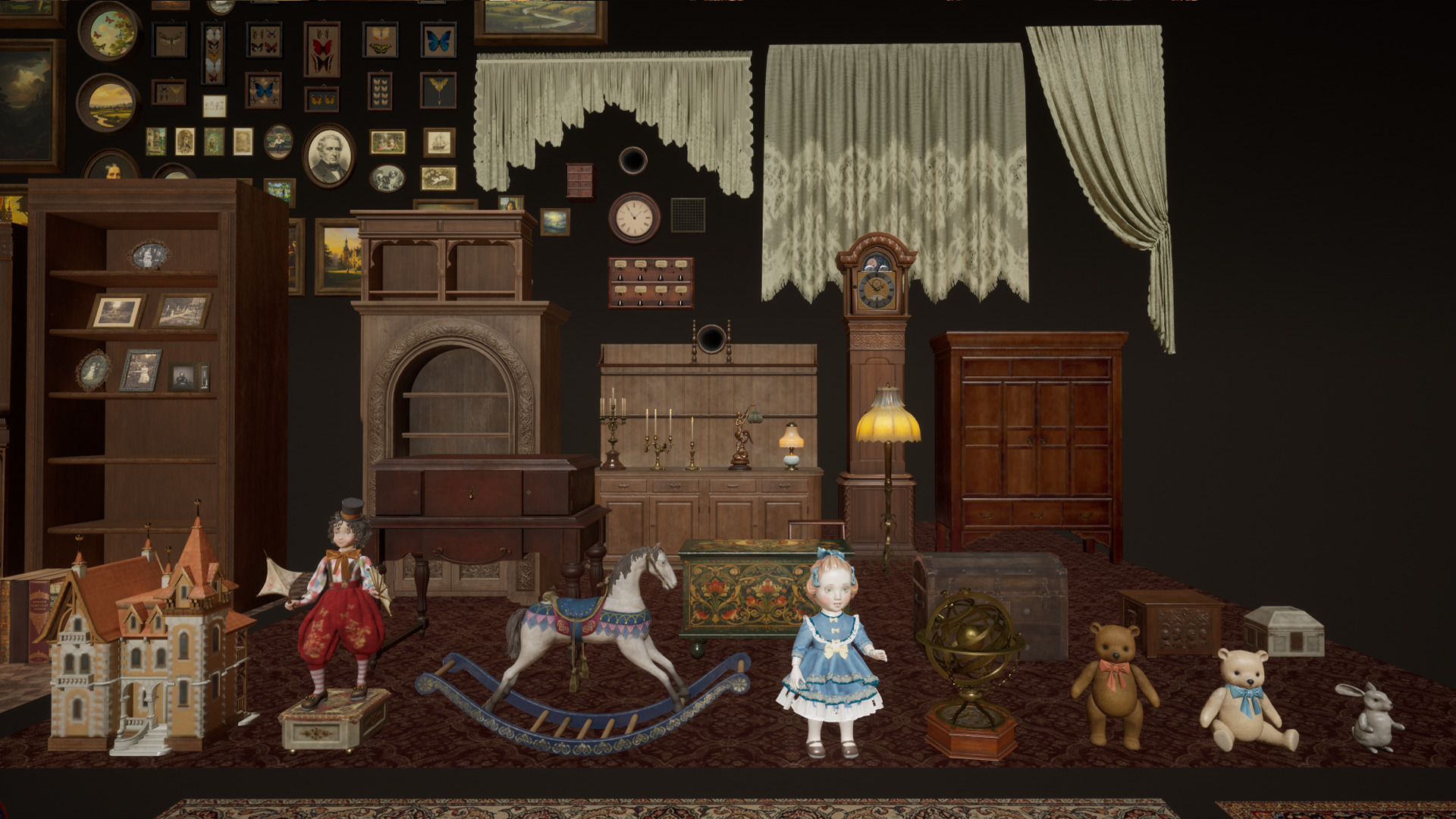 3D model Victorian house VR / AR / low-poly | CGTrader