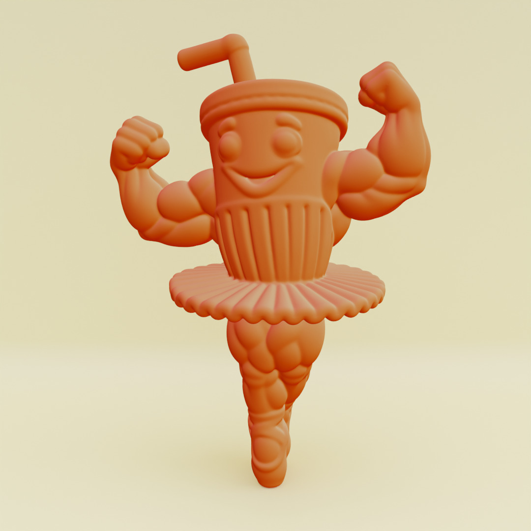 Ballerino Lololo Italian brainrot Printable 3D model 3D printable ...