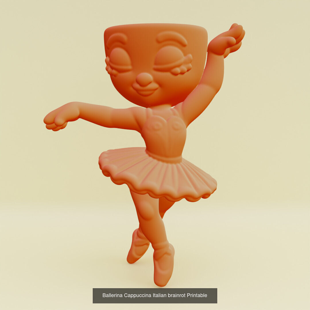 Italian brainrot Characters Printable v2 3D Model Collection 3D ...