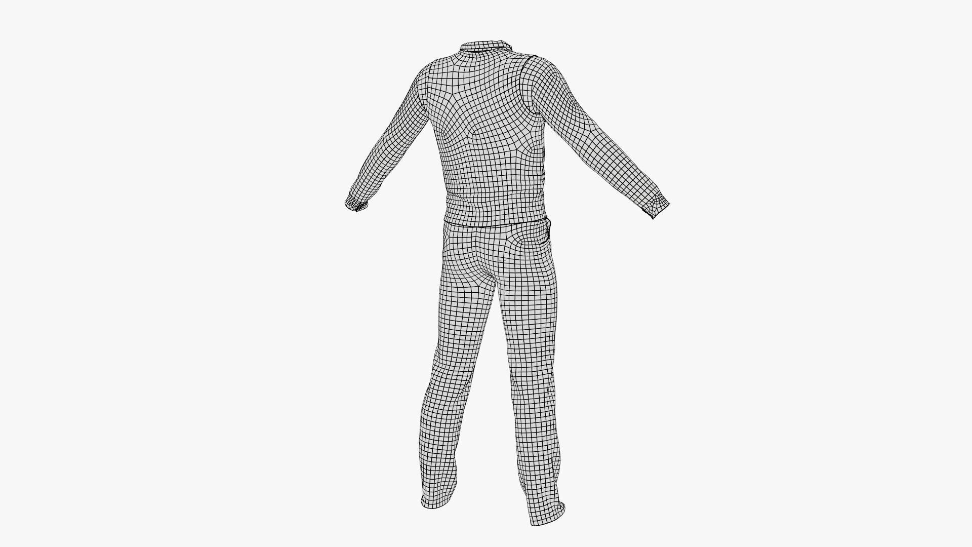 3D model Boys Hogwarts Uniform Harry Potter Ravenclaw VR / AR / low ...