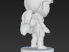 3D Printable Cartoon Lara Croft Figure Model 3D model 3D printable ...
