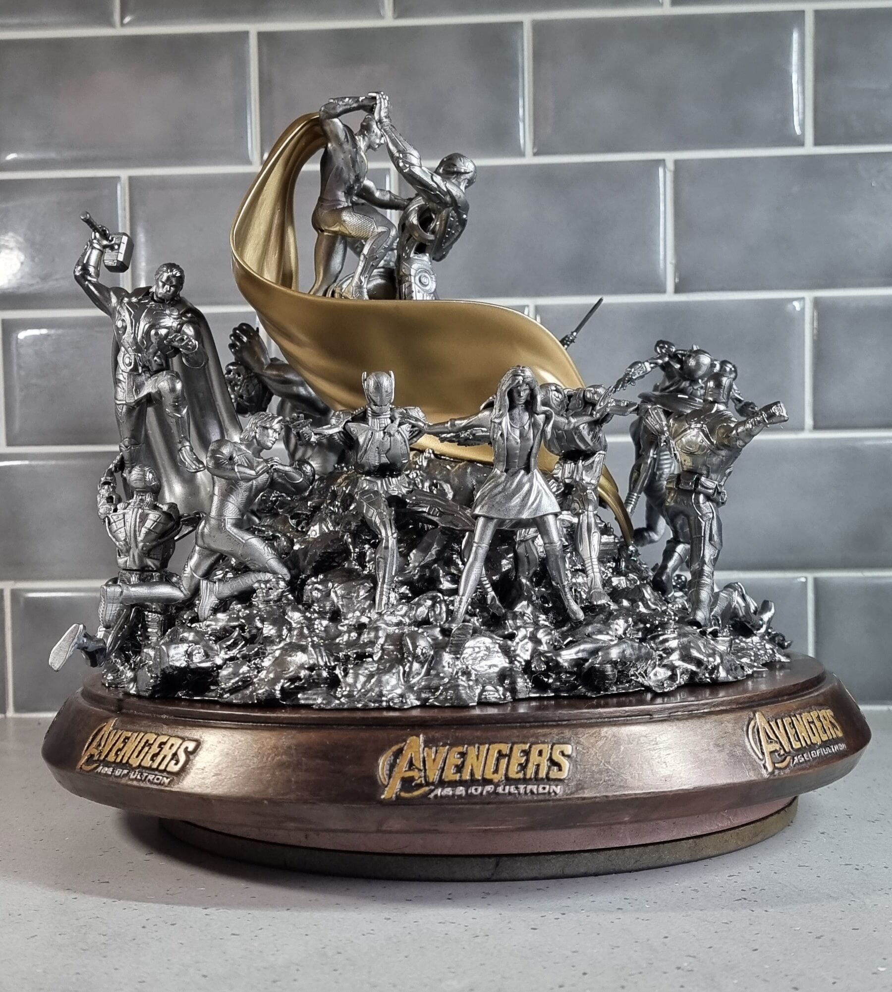 Avengers Age of Ultron Diorama 3D model 3D printable | CGTrader