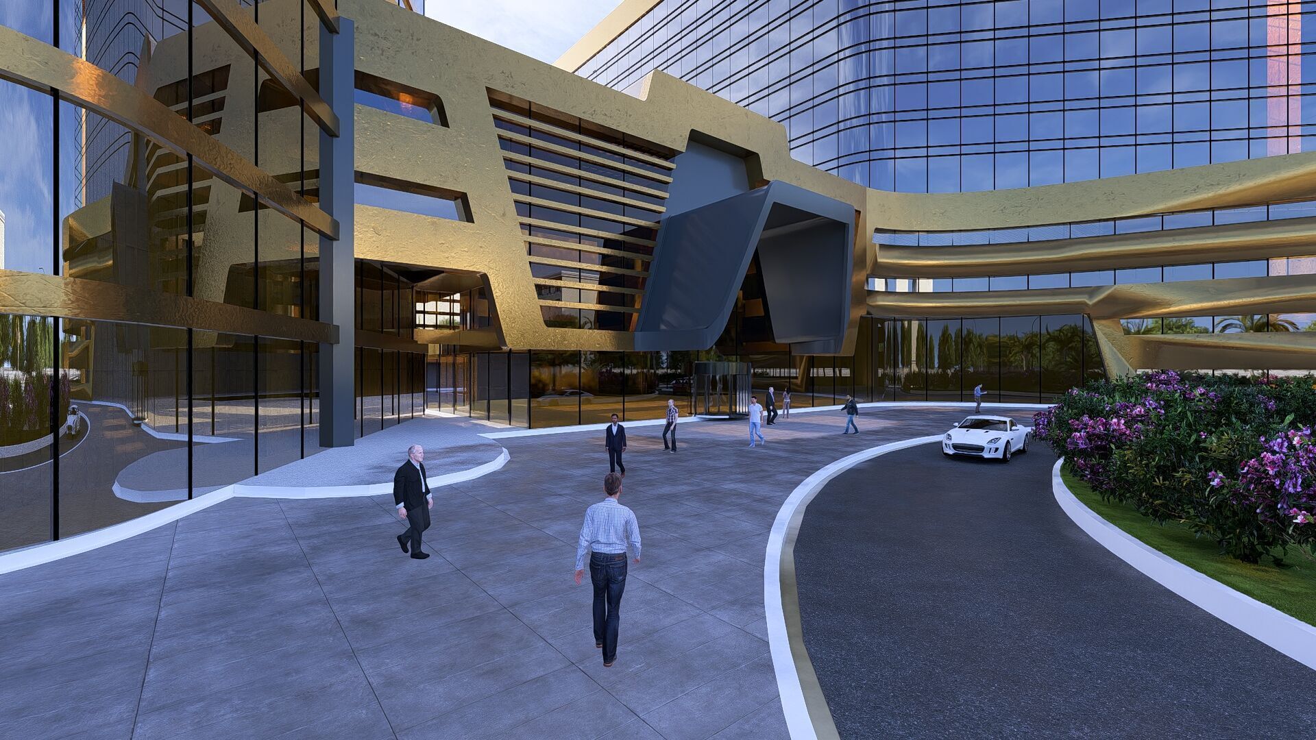 3D model Modern Mixed Use Complex VR / AR / low-poly | CGTrader