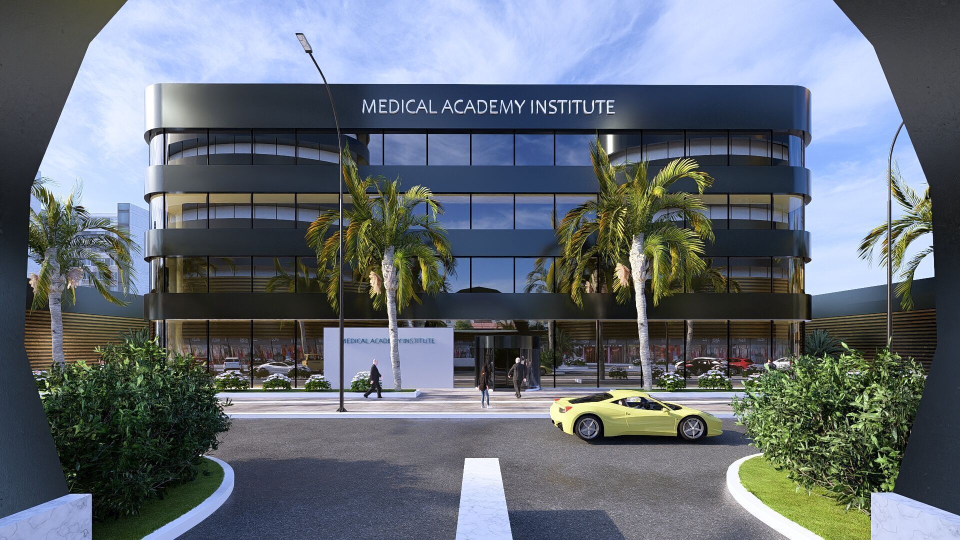 3D model Modern Mixed Use Complex VR / AR / low-poly | CGTrader