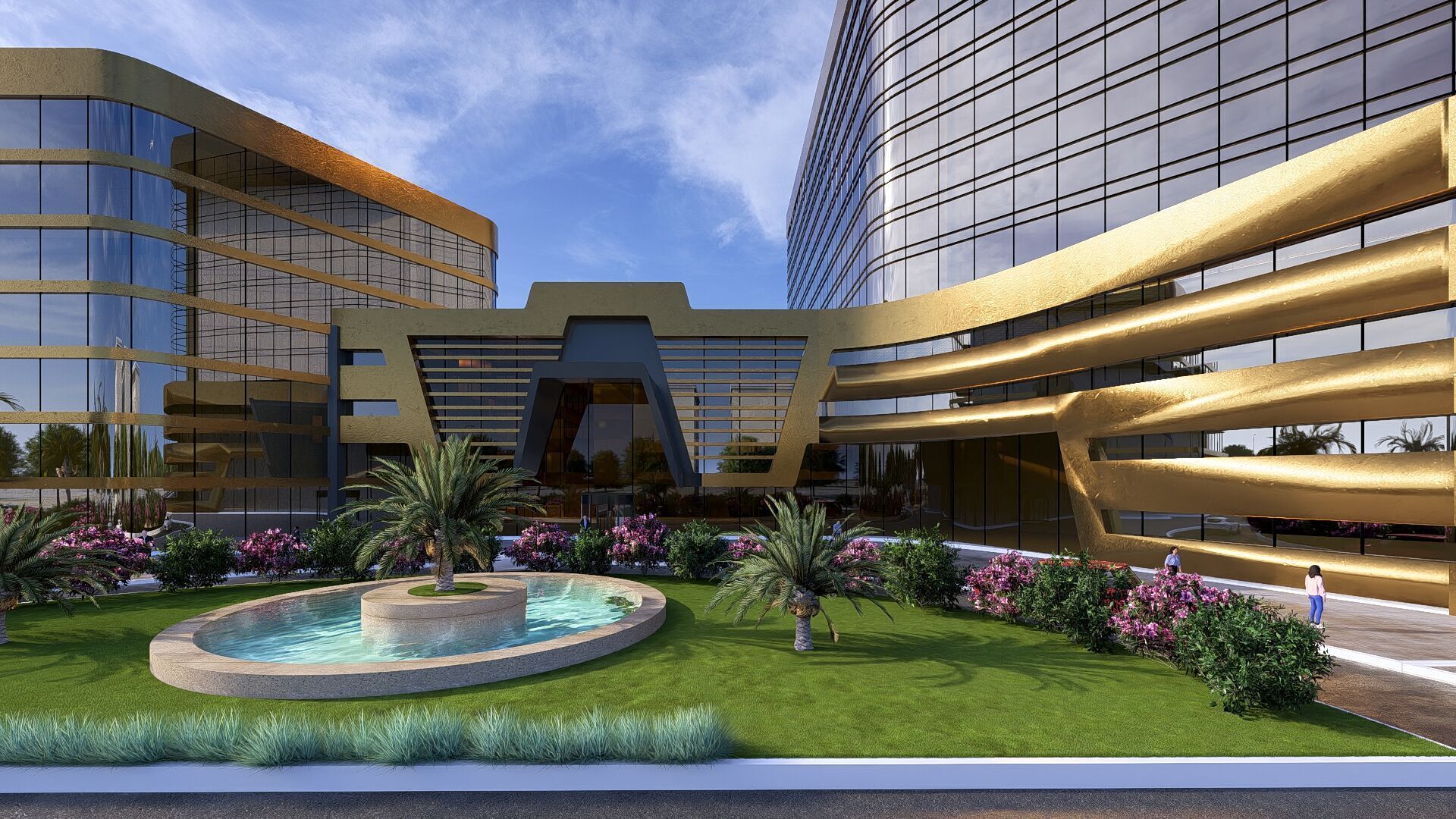 3D model Modern Mixed Use Complex VR / AR / low-poly | CGTrader