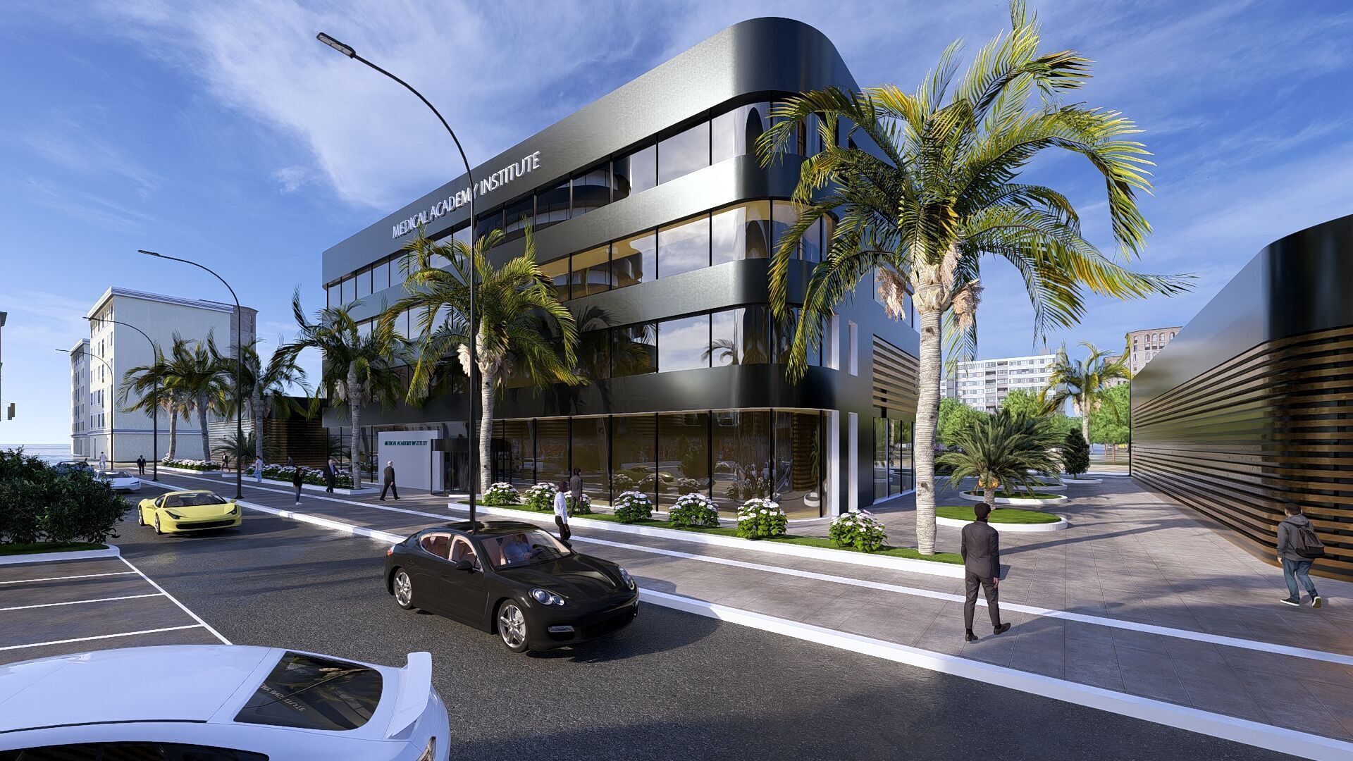 3D model Modern Mixed Use Complex VR / AR / low-poly | CGTrader