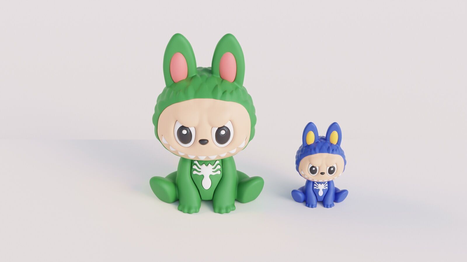 LABUBU SPIDERMAN 3D model | CGTrader