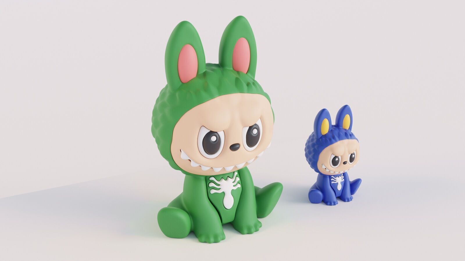 LABUBU SPIDERMAN 3D model | CGTrader