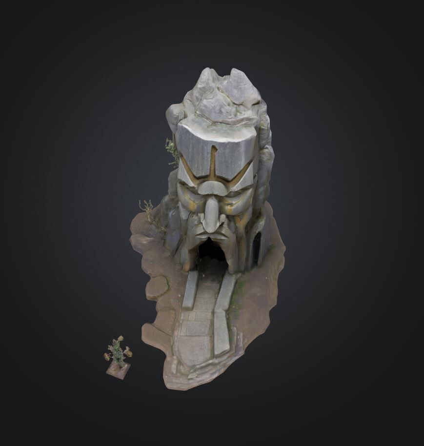 Stone Cave DND Dice Tower - Epic Dice Tower 3D model 3D printable ...
