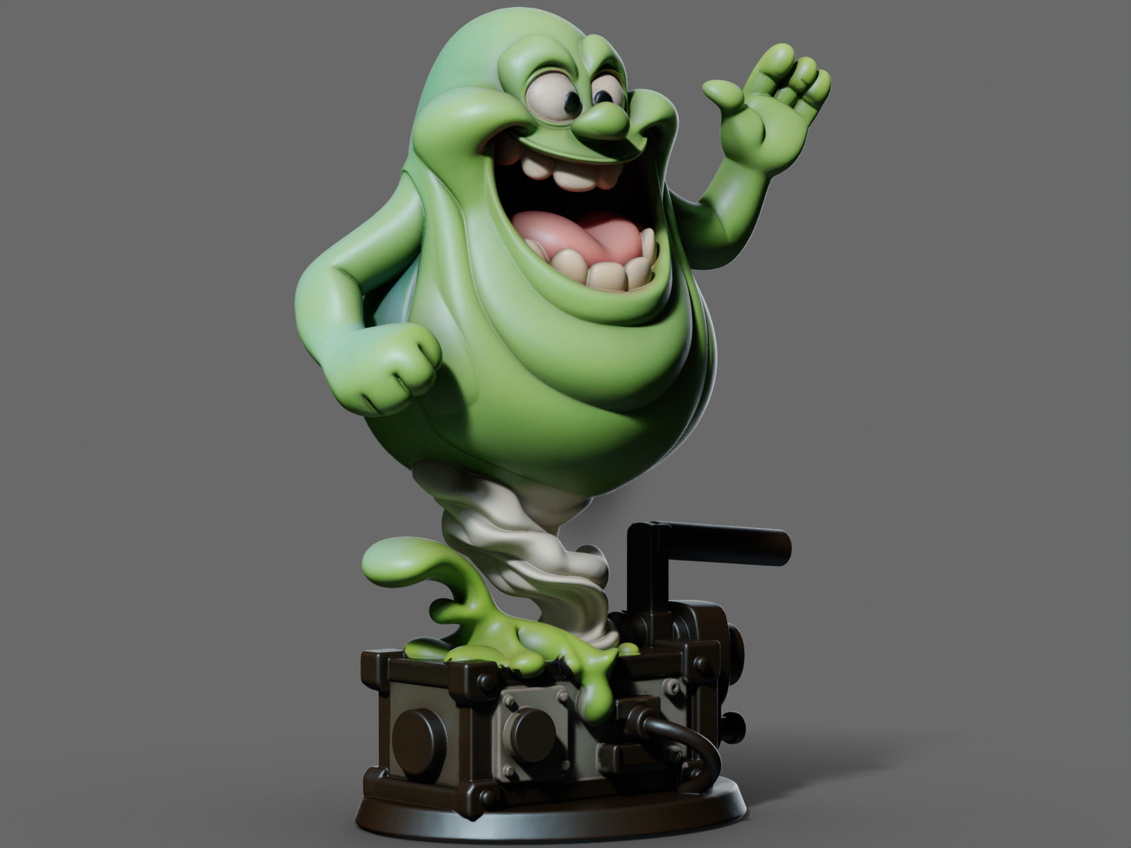 Ghost Bust- Ghostbusters - 3D Print STL 3D model 3D printable | CGTrader