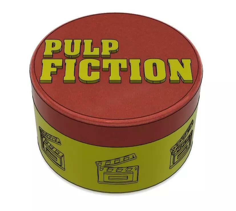 Pulp Fiction Trippy Box 3D model 3D printable | CGTrader
