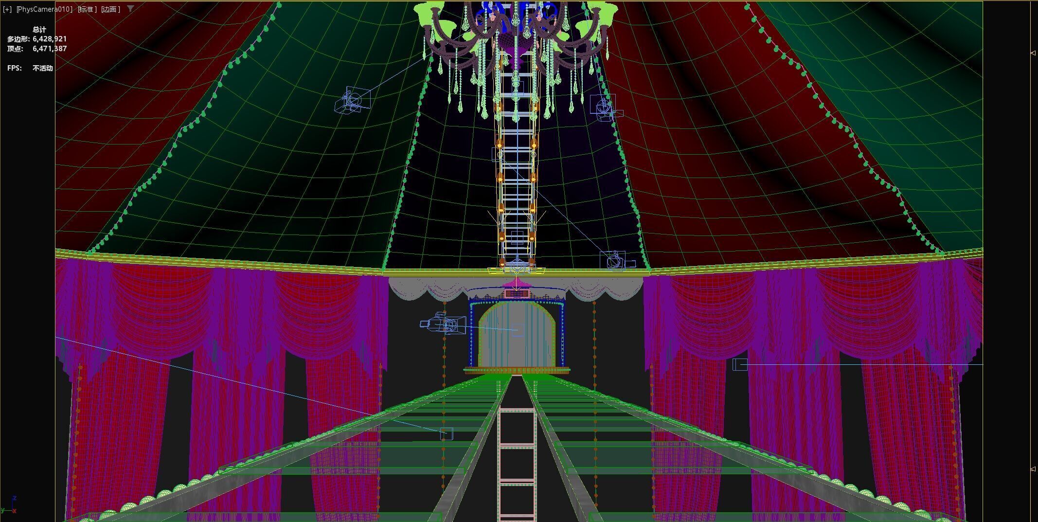 Squid Game glass bridge game scene 3D model | CGTrader