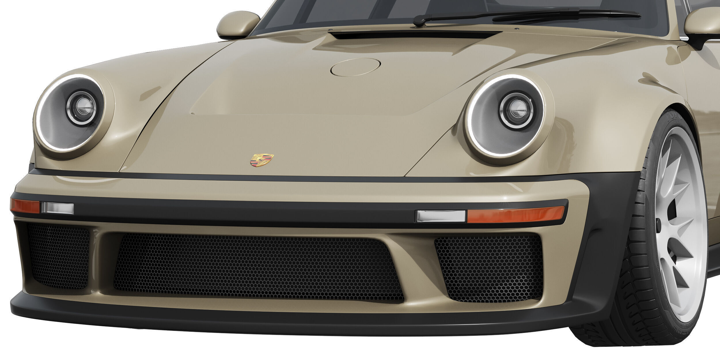 Singer 911 DLS Turbo Road 3D model | CGTrader