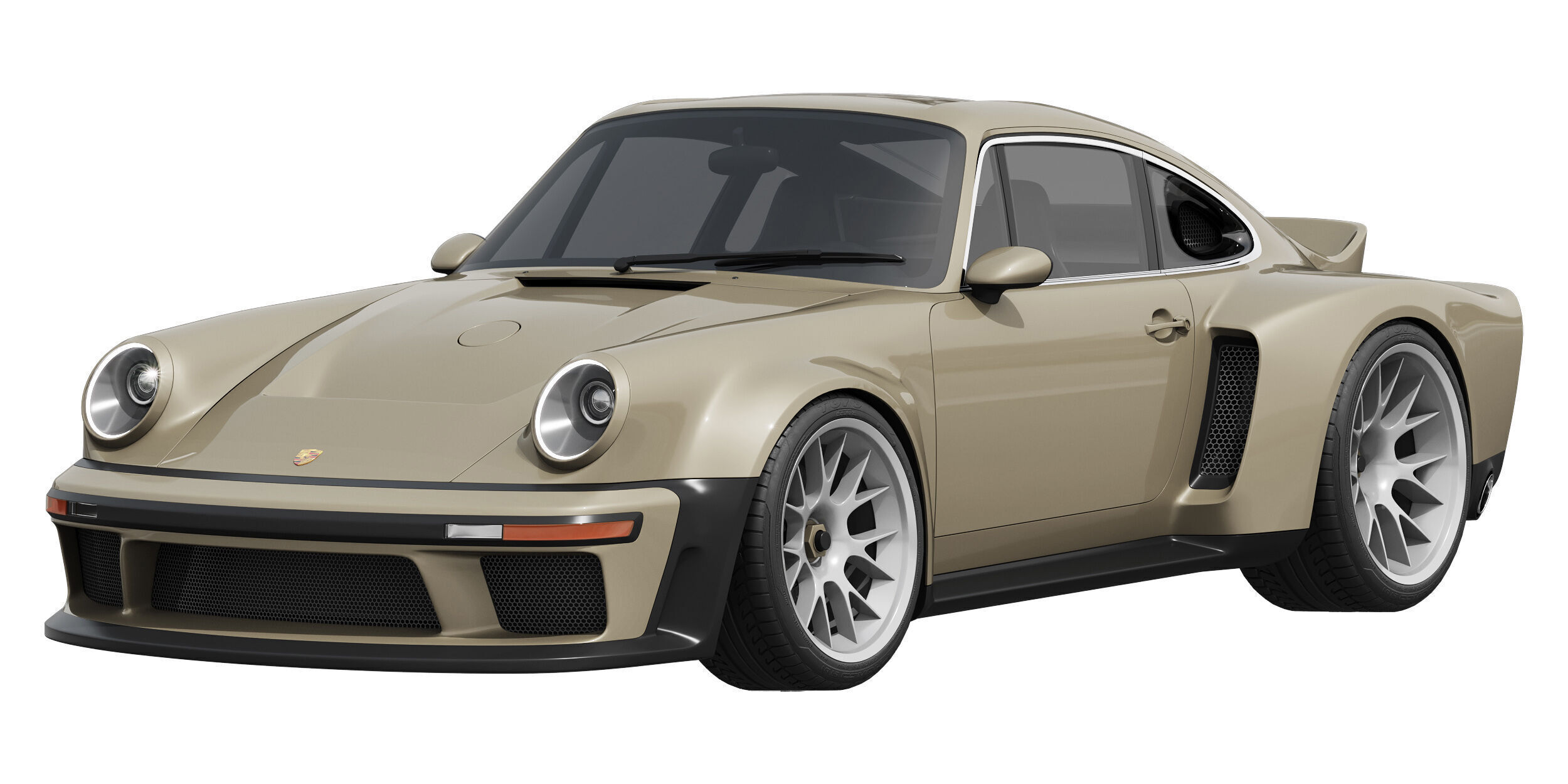Singer 911 DLS Turbo Road 3D model | CGTrader