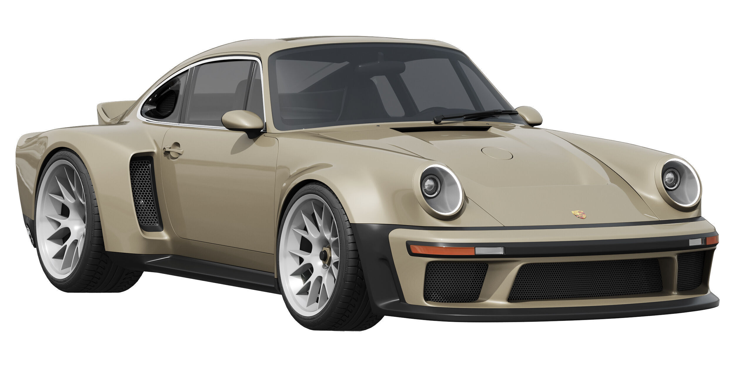 Singer 911 DLS Turbo Road 3D model | CGTrader