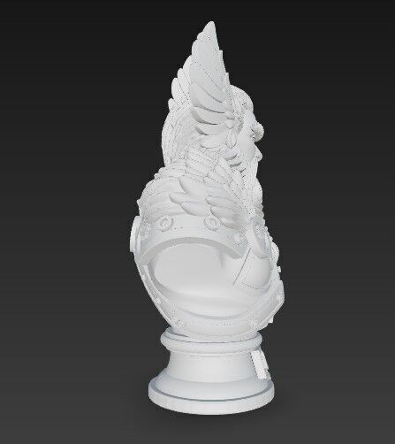 Odin Bust 3D Printable Norse Mythology God Statue 3D model 3D printable ...