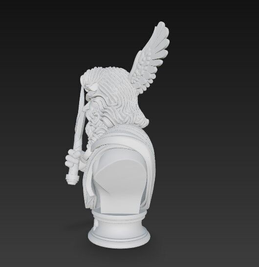 Zeus Bust 3D Printable Statue of the King of Greek Gods 3D model 3D ...