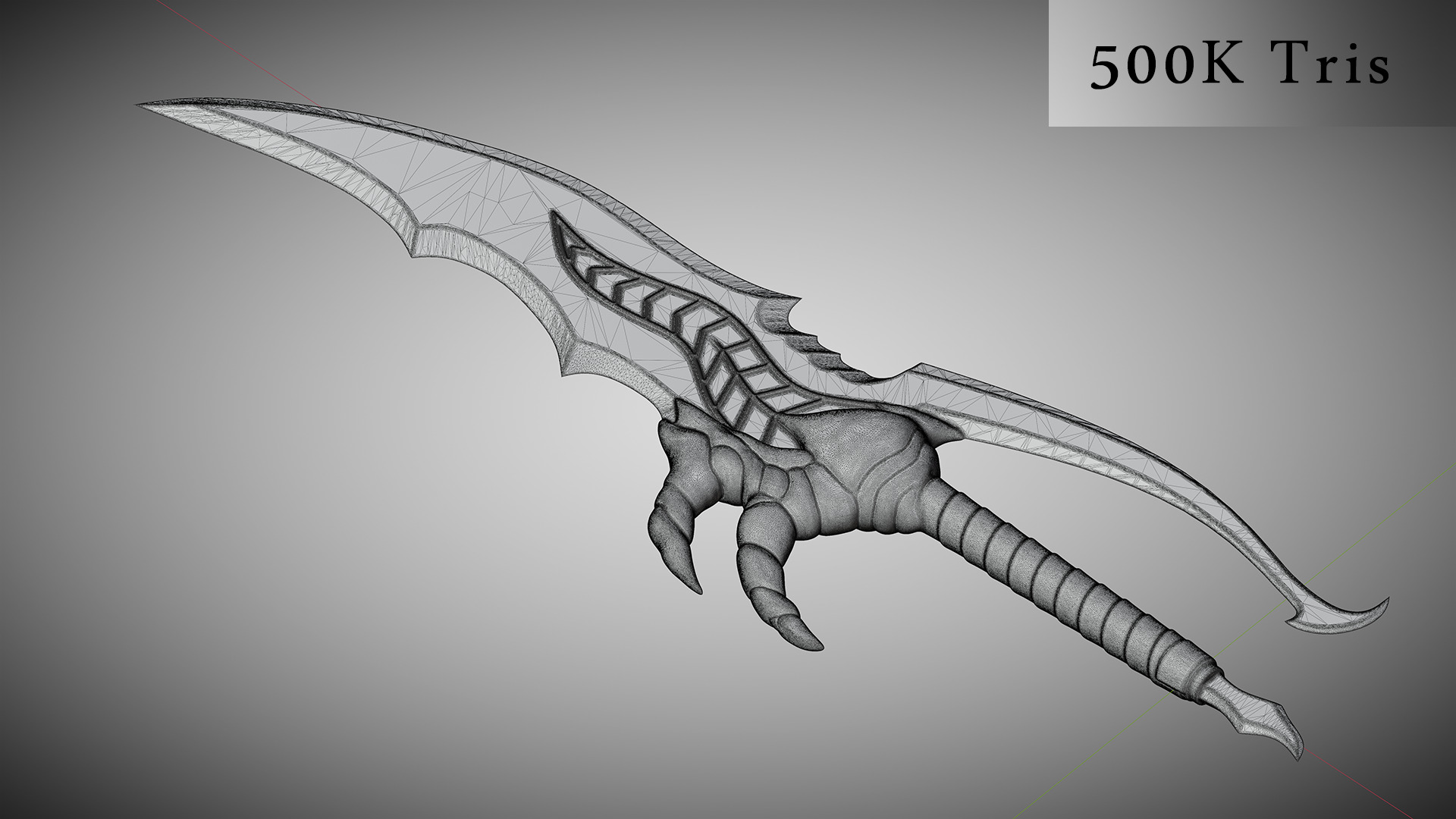 Solo Leveling Dagger - Kasaka Venom Fang 3D model 3D printable | CGTrader