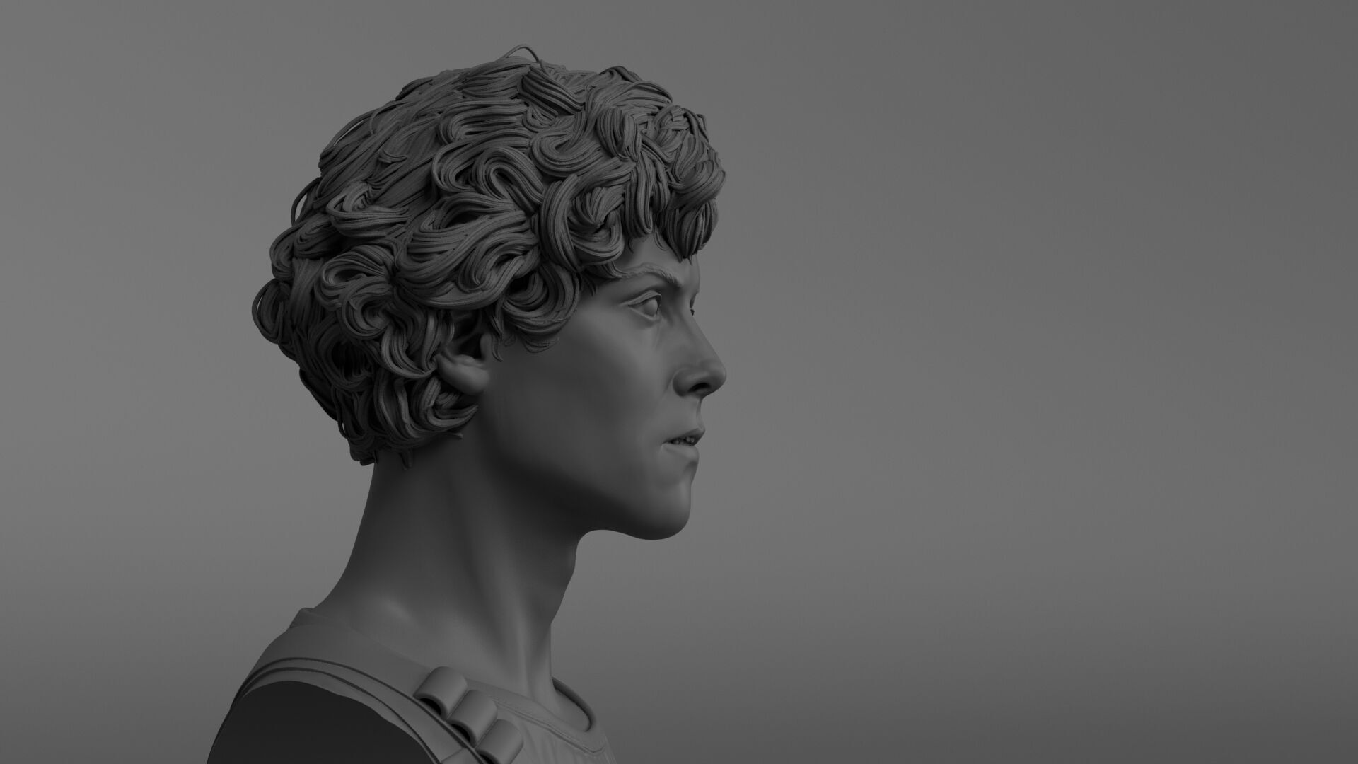 Sigourney Weaver - Ripley - Aliens 3D model 3D printable | CGTrader