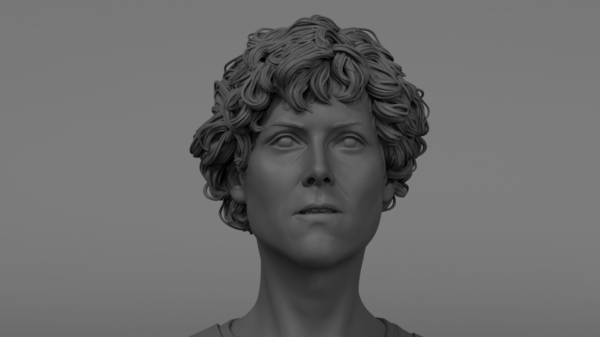 Sigourney Weaver - Ripley - Aliens 3D model 3D printable | CGTrader