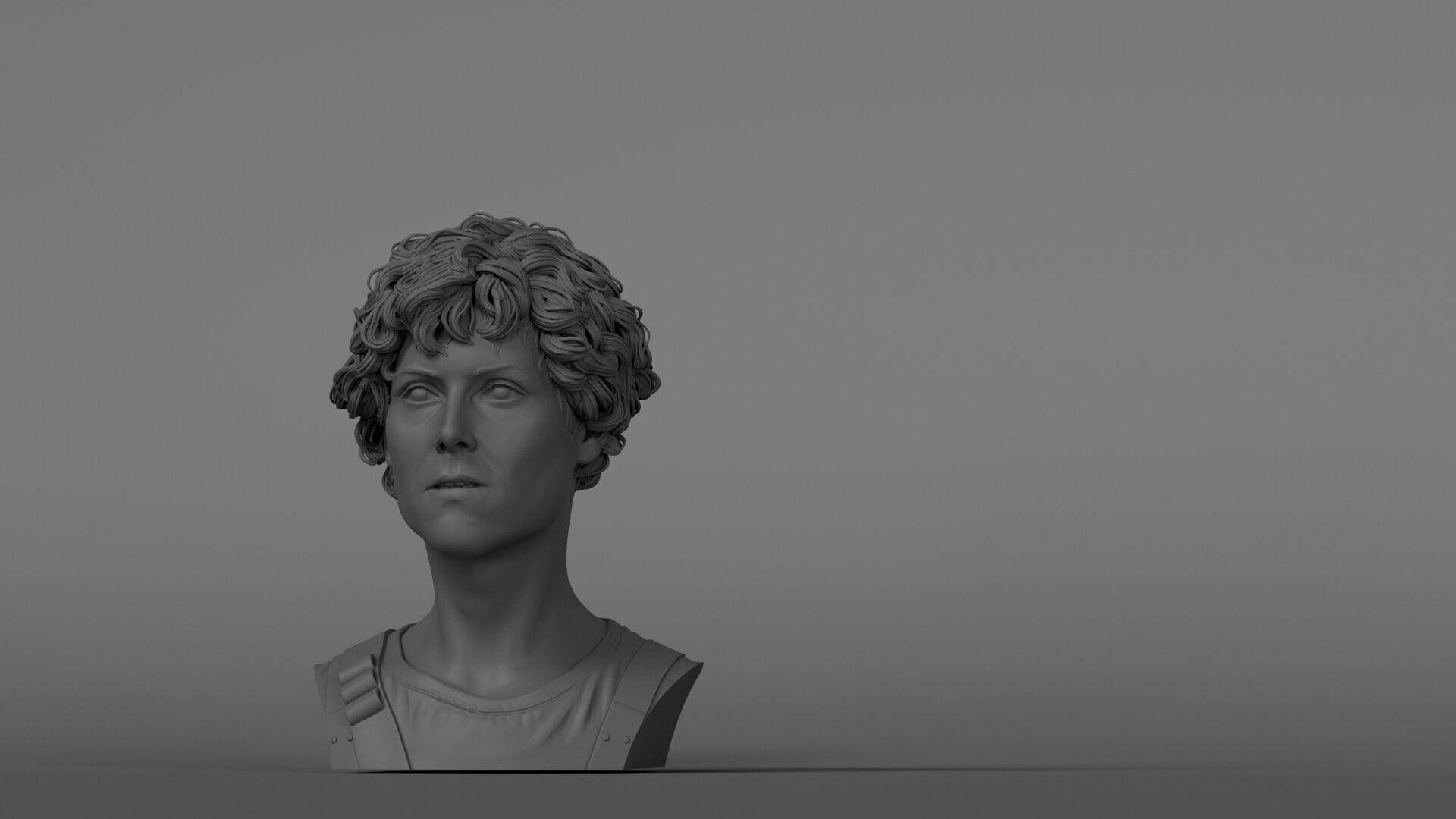 Sigourney Weaver - Ripley - Aliens 3D model 3D printable | CGTrader