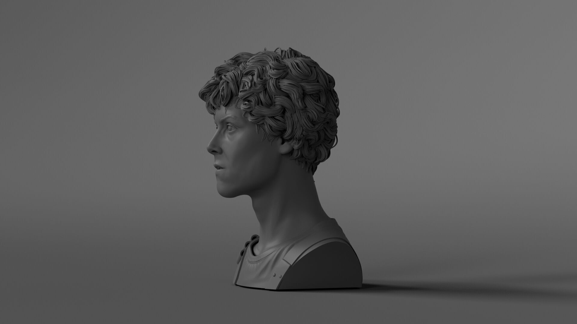 Sigourney Weaver - Ripley - Aliens 3D model 3D printable | CGTrader