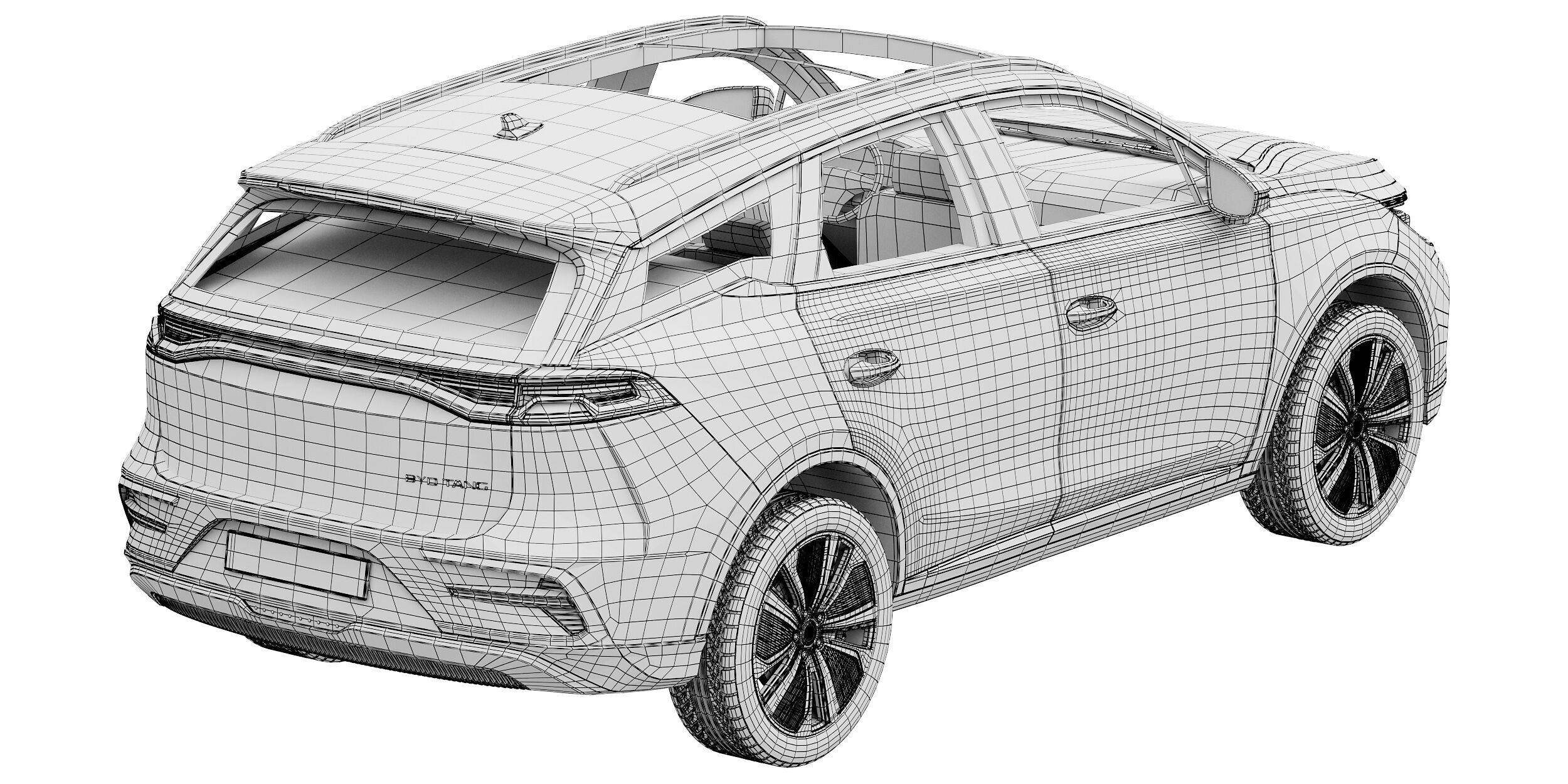 BYD Tang 3D model | CGTrader