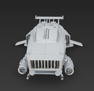 3D Printable Sci Fi Spaceship Model 3D model 3D printable | CGTrader