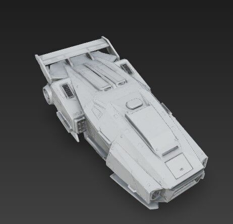 3D Printable Sci Fi Cargo Dropship 3D model 3D printable | CGTrader