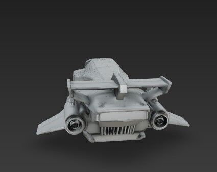 3D Printable Sci Fi Flying Car Iconic Spinner Model 3D model 3D ...