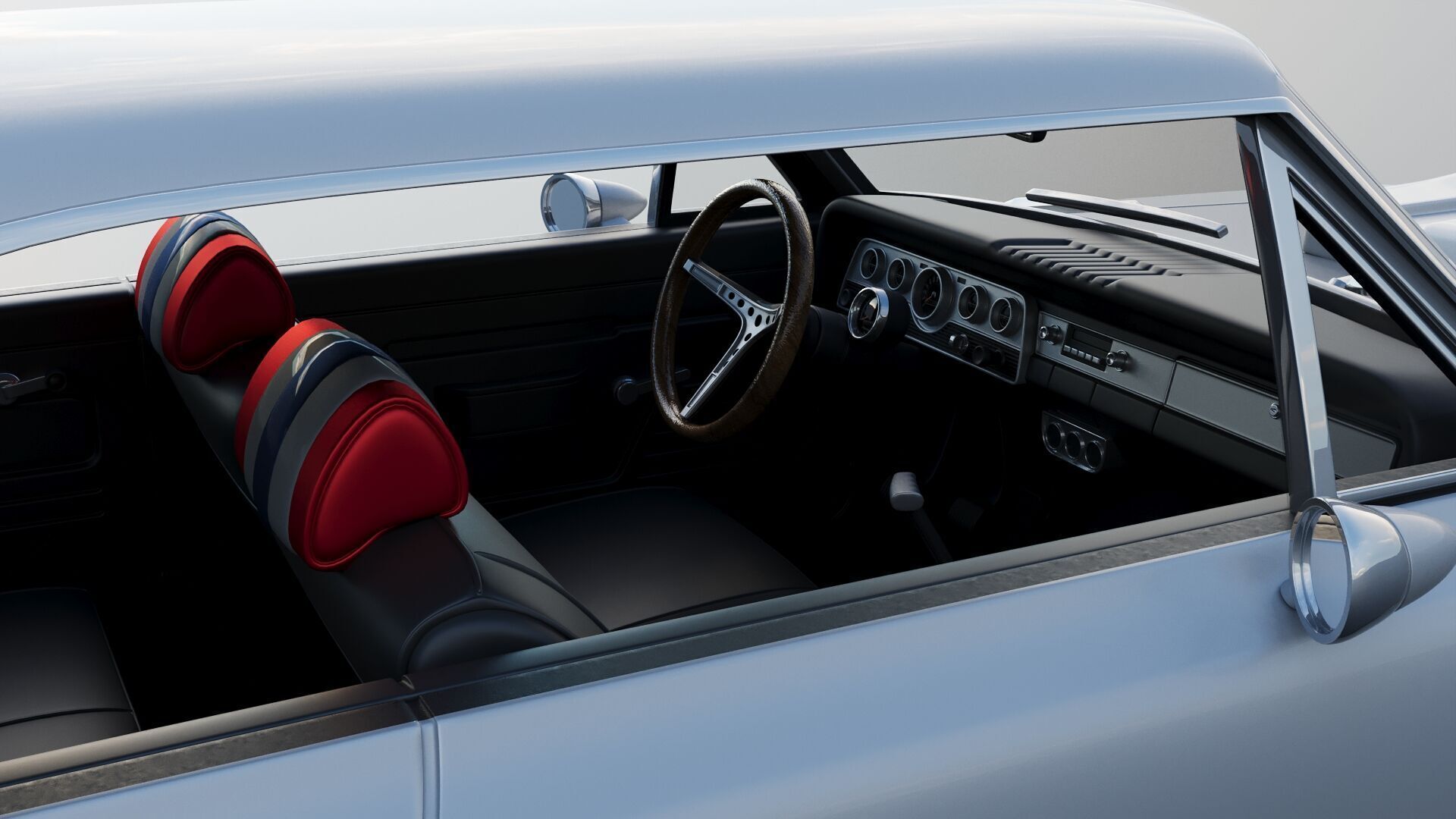 AMC Hurst SC Rambler 1969 3D model 3D printable | CGTrader