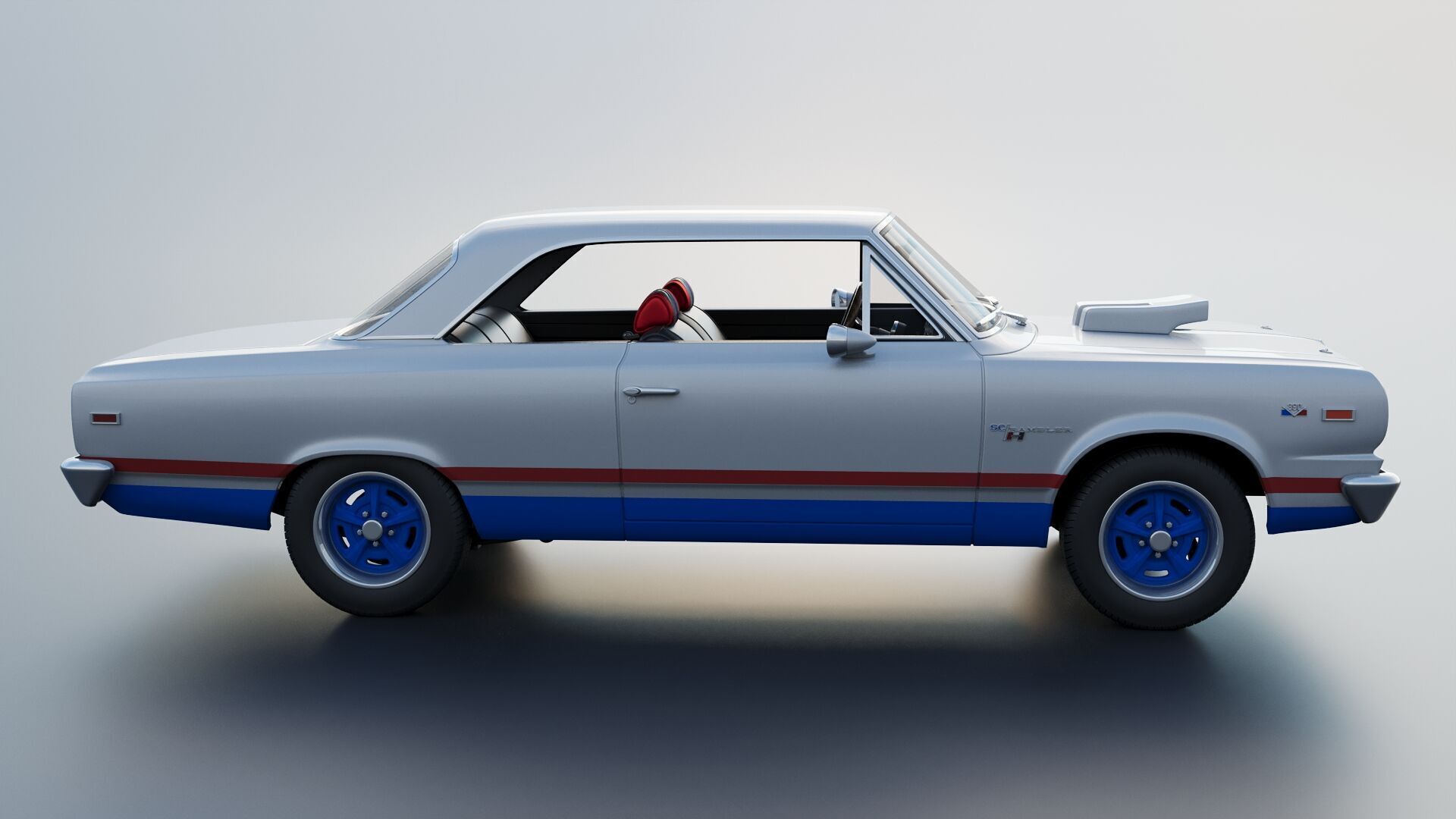 AMC Hurst SC Rambler 1969 3D model 3D printable | CGTrader