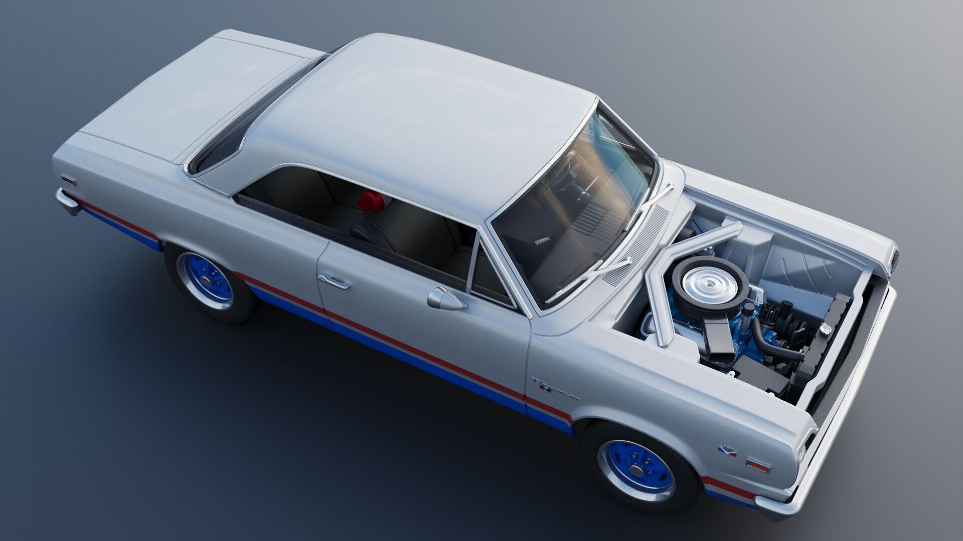 AMC Hurst SC Rambler 1969 3D model 3D printable | CGTrader