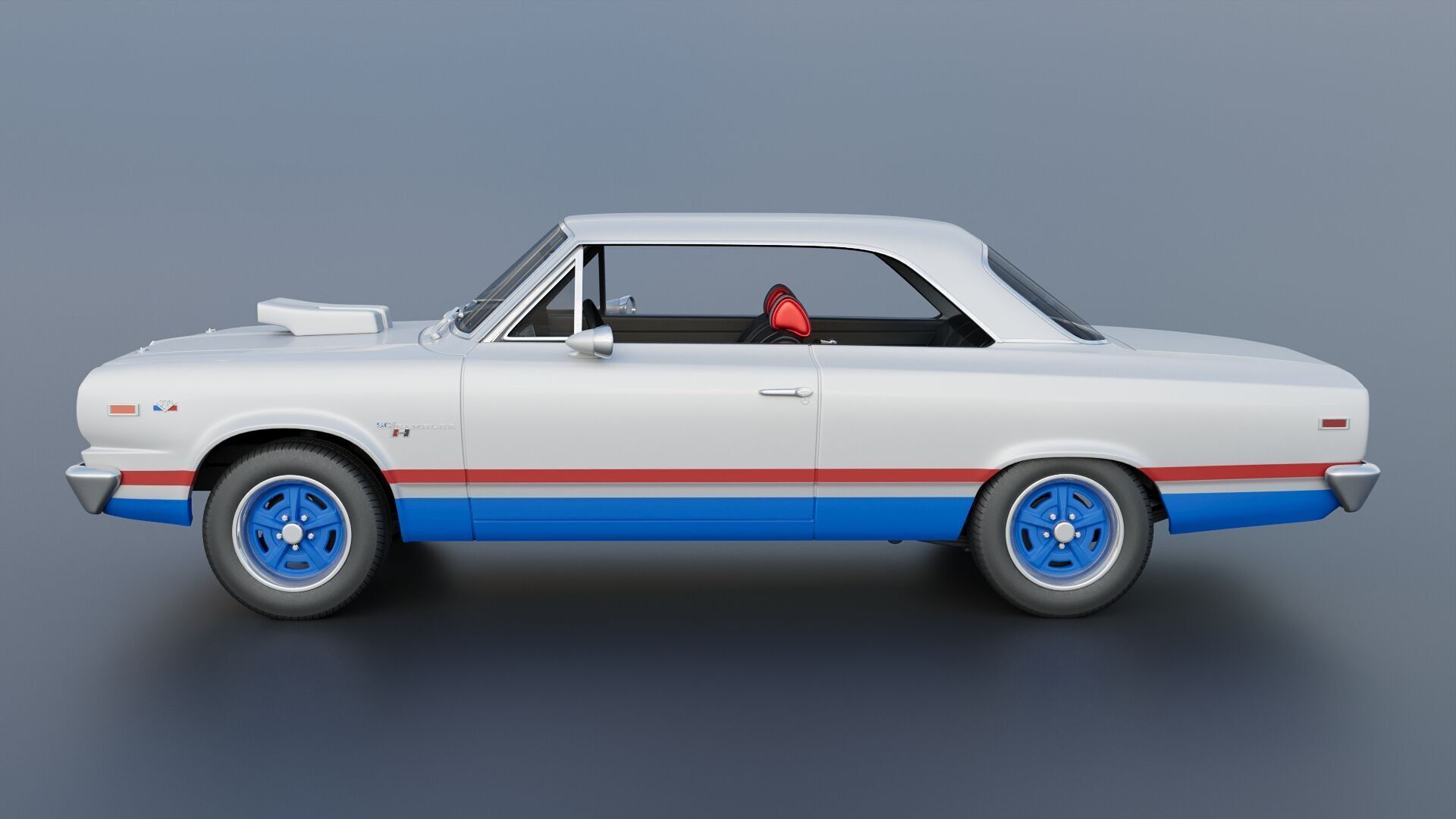 AMC Hurst SC Rambler 1969 3D model 3D printable | CGTrader
