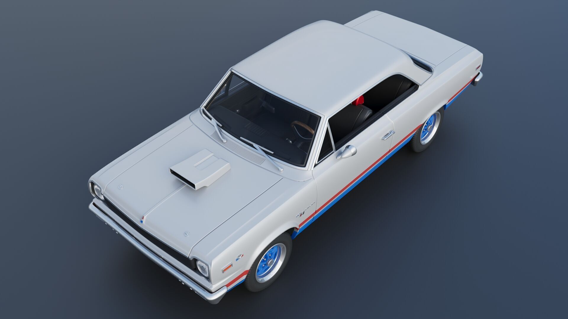 AMC Hurst SC Rambler 1969 3D model 3D printable | CGTrader