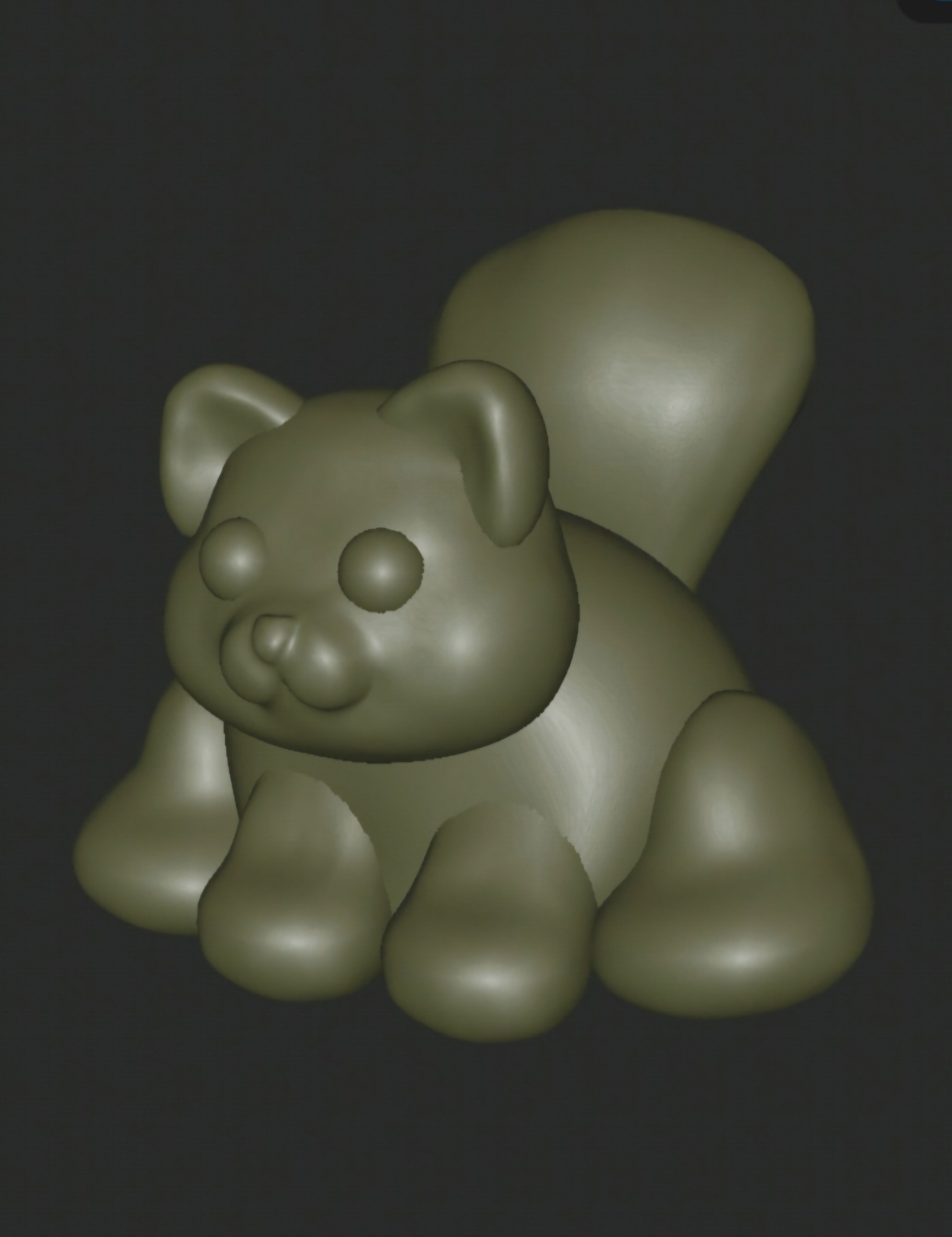 Foxy Cat Kawaii 3D Model for Printing and CGI free 3D model 3D ...