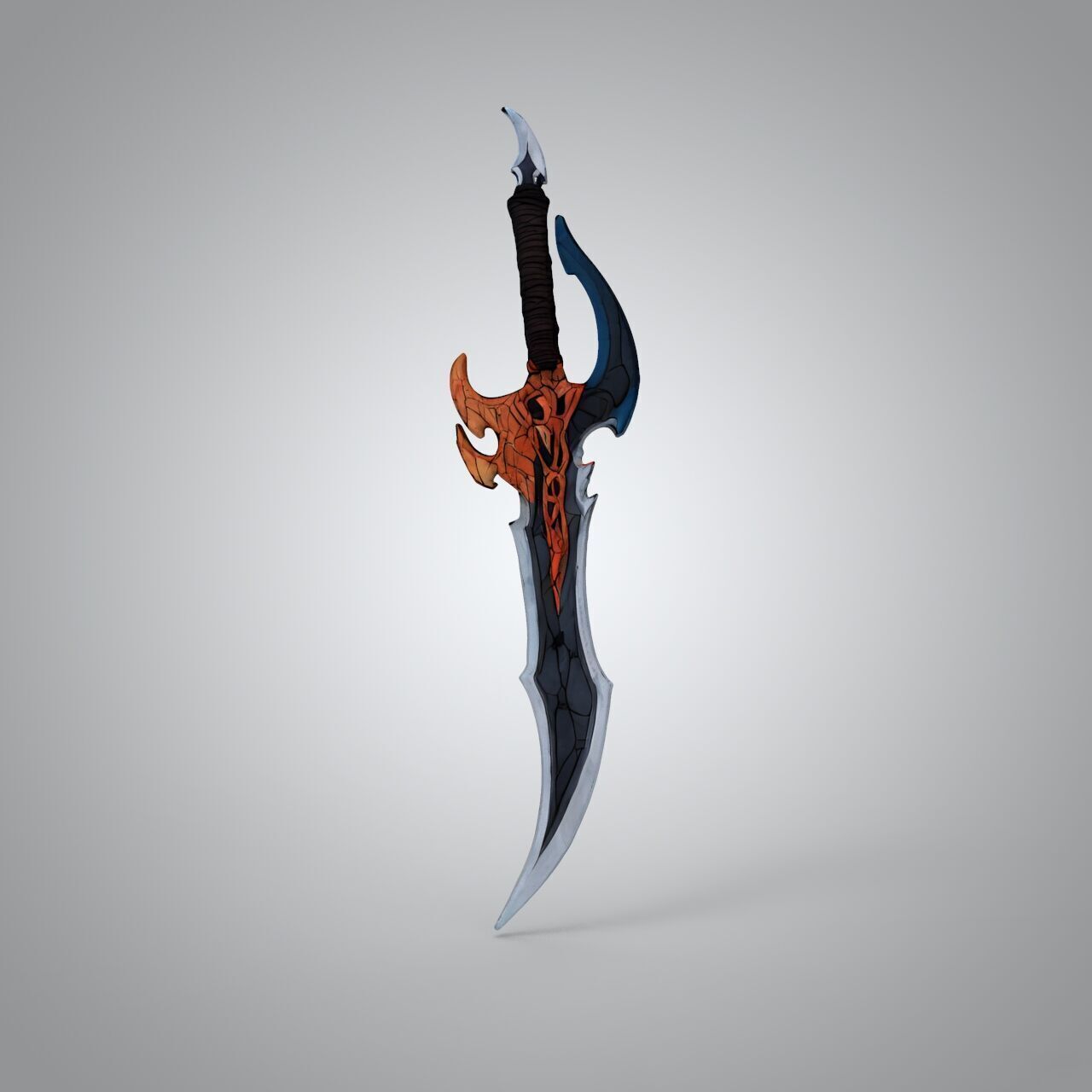 dagger solo leveling type 2 3D model 3D printable | CGTrader