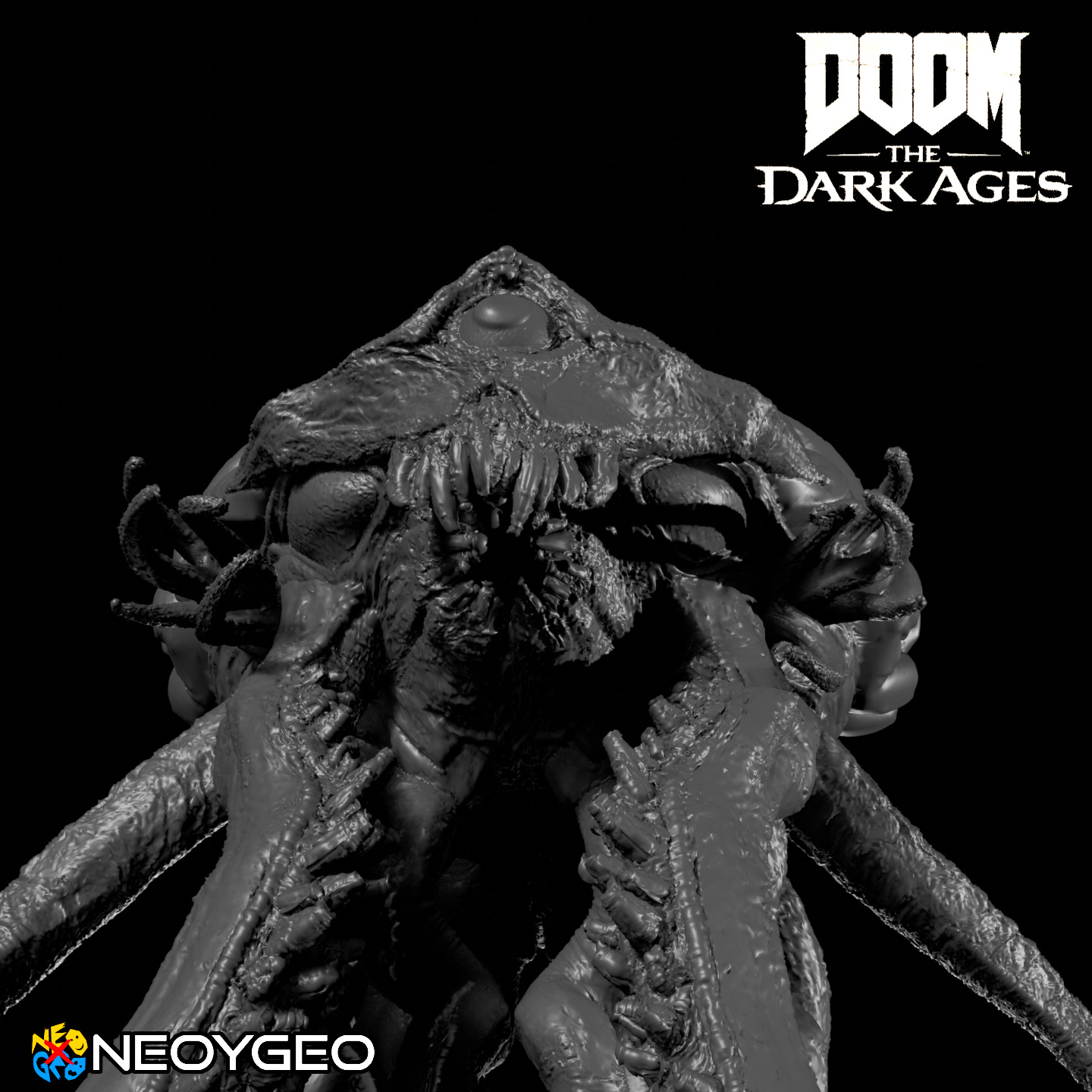 CACODEMON HYBRID - DOOM THE DARK AGES 3D model 3D printable | CGTrader
