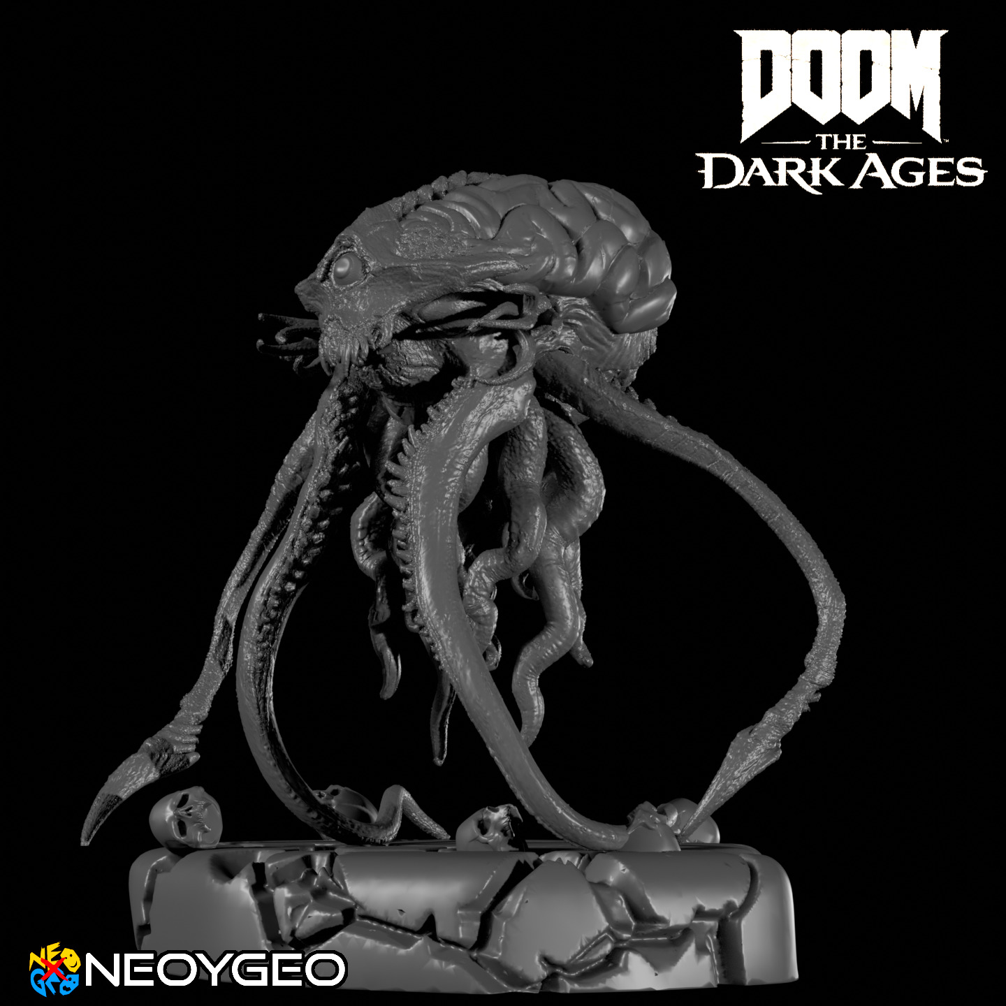 CACODEMON HYBRID - DOOM THE DARK AGES 3D model 3D printable | CGTrader