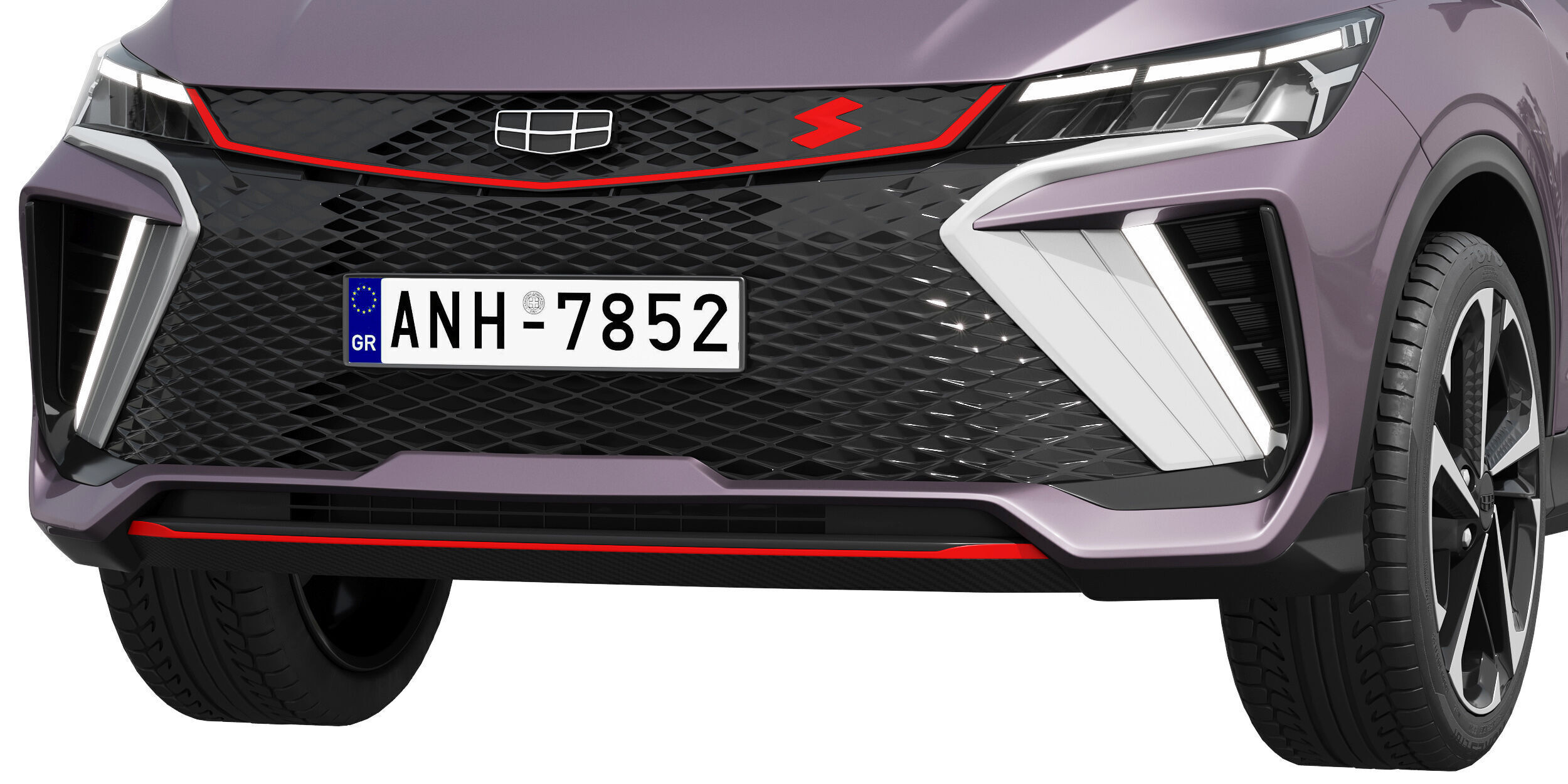 Geely new Coolray 3D model | CGTrader