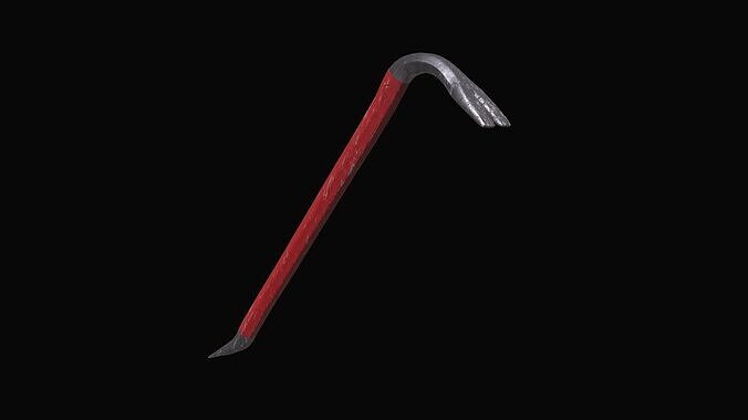 Crowbar Low-poly PBR Free free VR / AR / low-poly 3D model | CGTrader