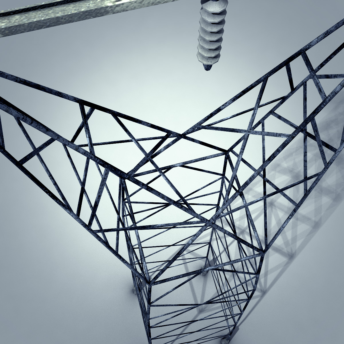3D model Electricity Tower VR / AR / low-poly | CGTrader