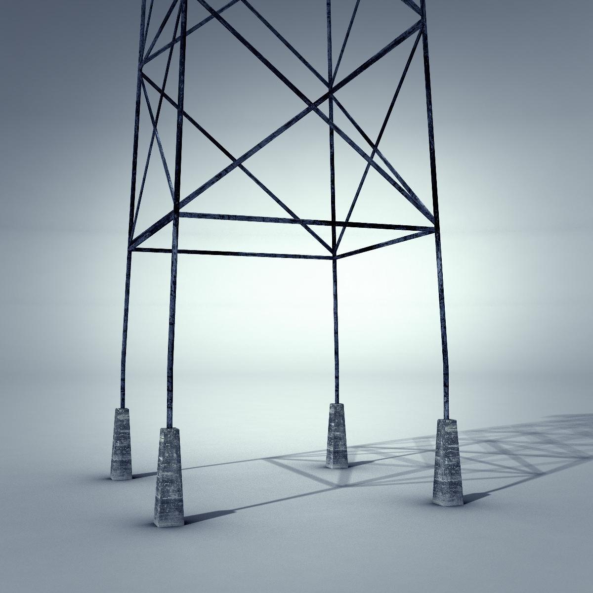3D model Electricity Tower VR / AR / low-poly | CGTrader
